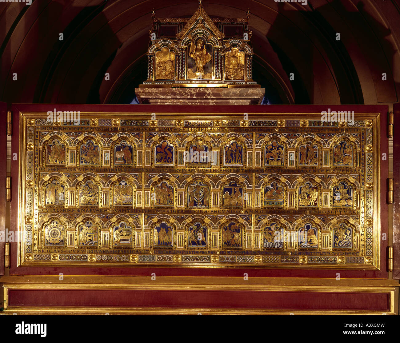 fine arts, Nicholas of Verdun, altars, Verdun altar, circa 1171 - 1181 ...