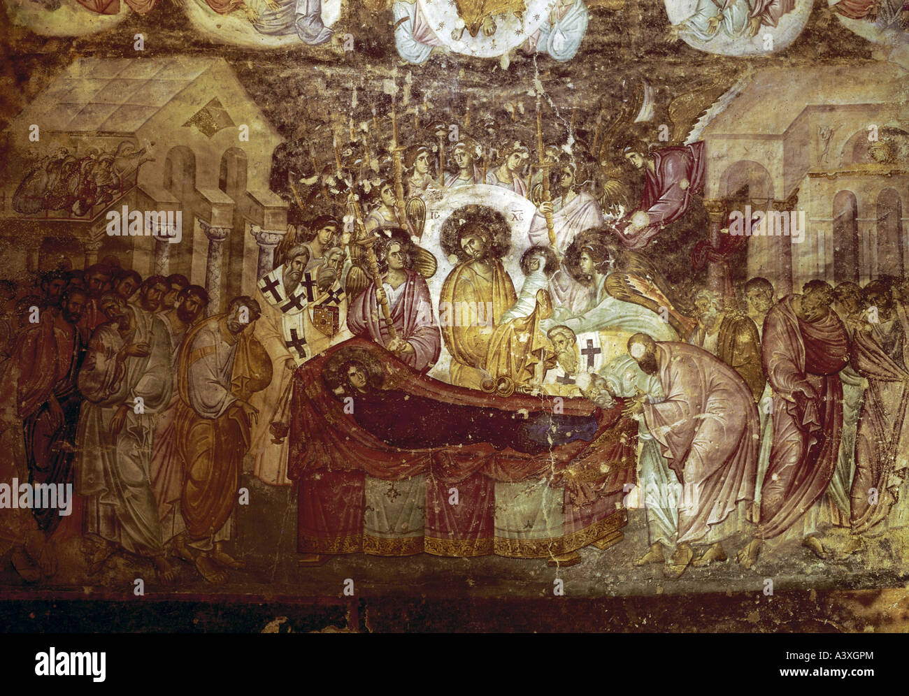 "fine arts, religious art, Saint Mary, death, death of the Virgin ...