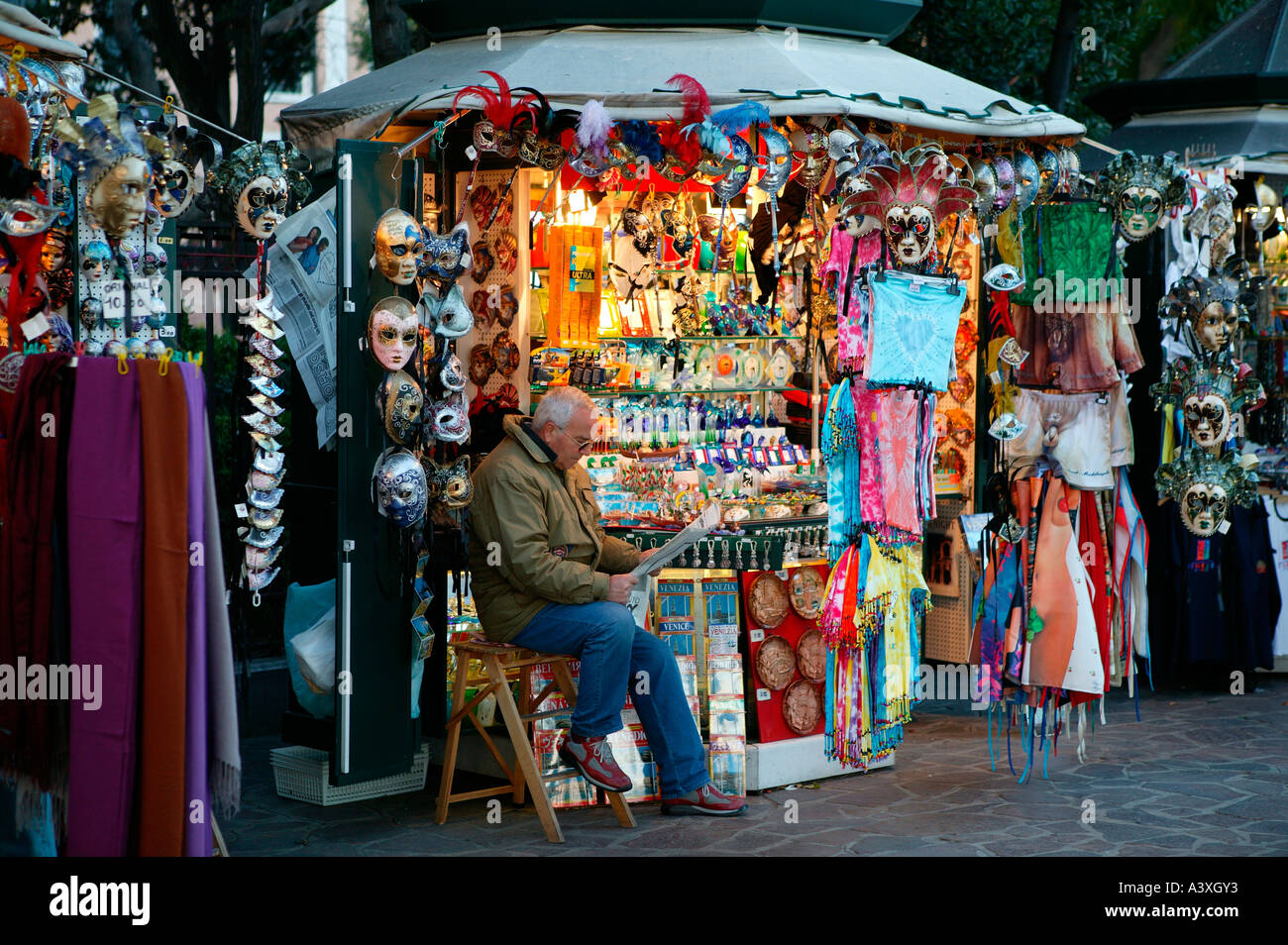 Italy Venice souvenirs Stock Photo - Alamy