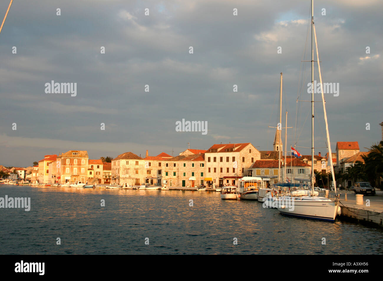Stari Grad Island of Brac Croatia Stock Photo - Alamy