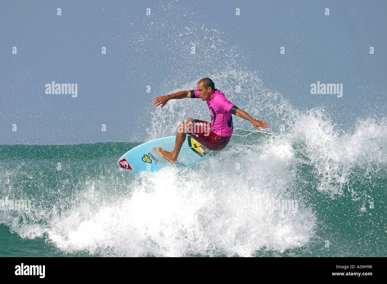 Pro Surfer Kelly Slater Stock Photo - Alamy