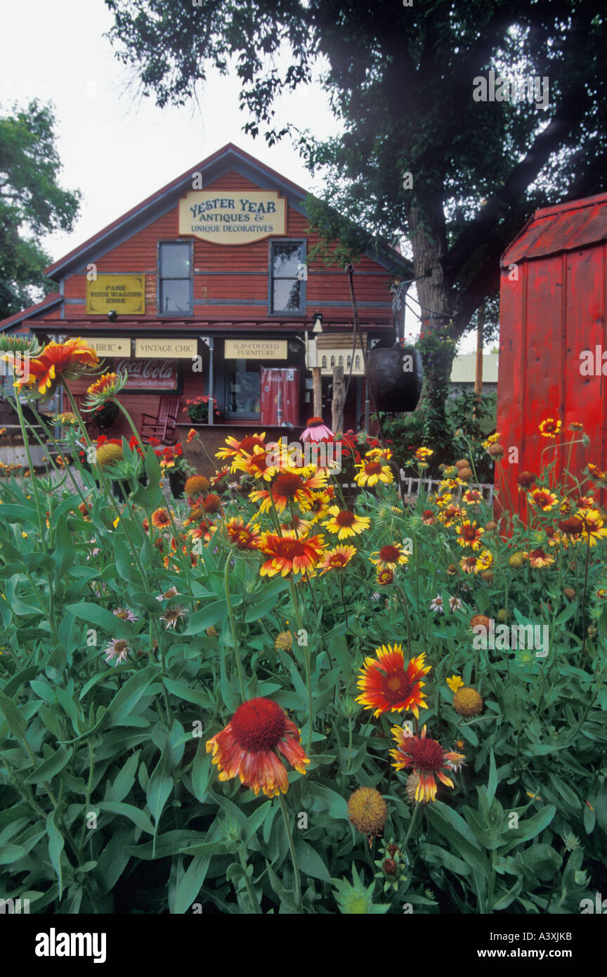 Flowers Antique Store Basalt Colorado Stock Photo - Alamy