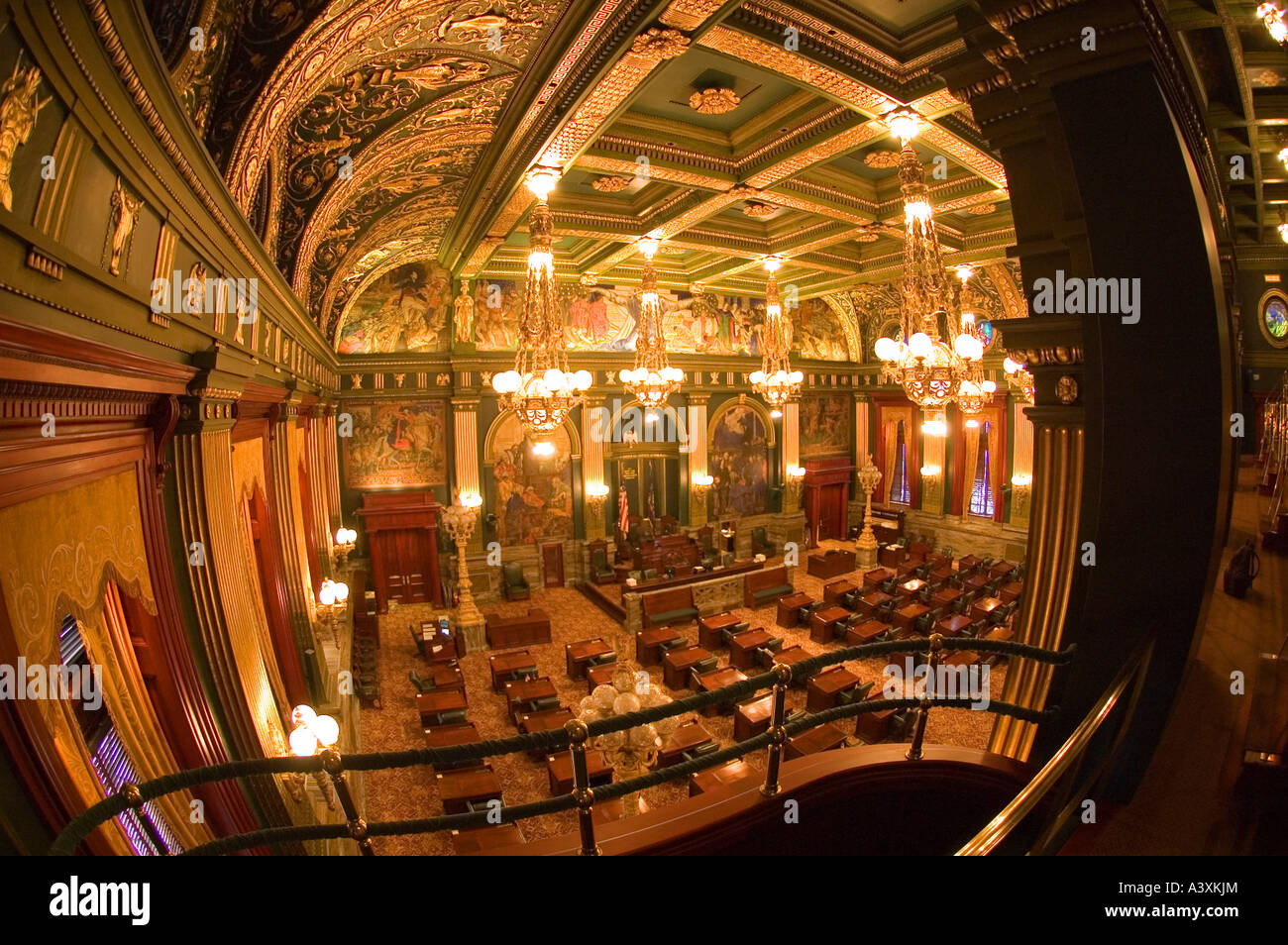Pennsylvania state Senate chamber, Harrisburg, PA Stock Photo - Alamy Pennsylvania state Senate chamber, Harrisburg, PA Stock Photo - Alamy