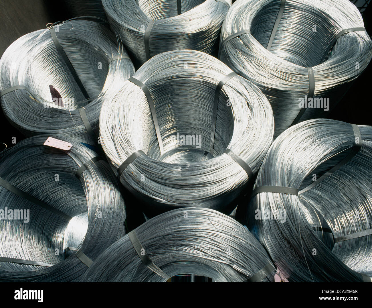 Metal coils hi-res stock photography and images - Alamy