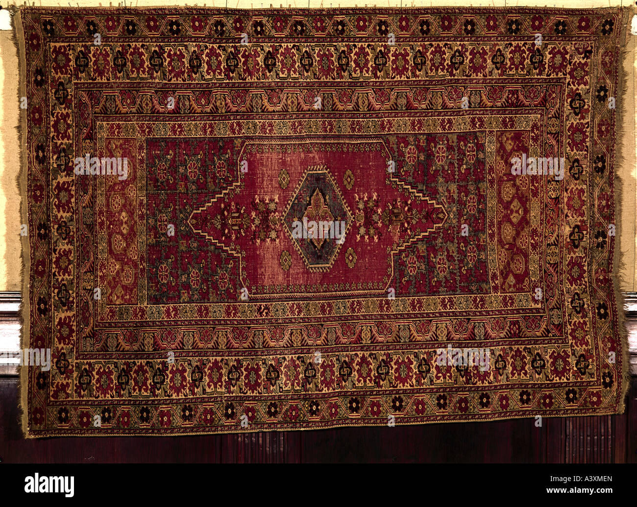 fine arts, islamic art, carpets and fabrics, ghiordes odschalik, Turkey ...