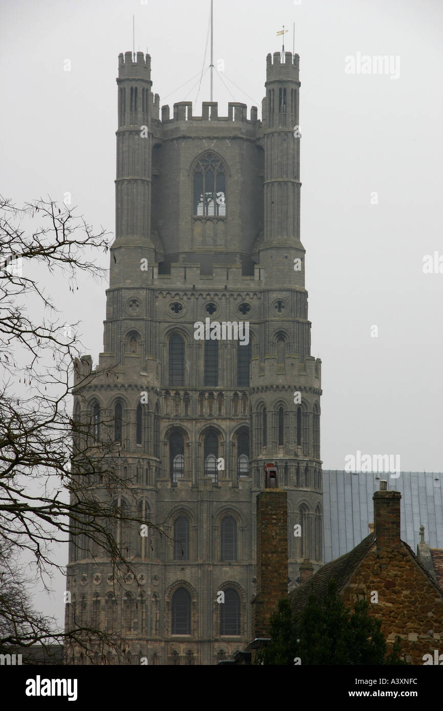 Ely cathedral mist hi-res stock photography and images - Alamy