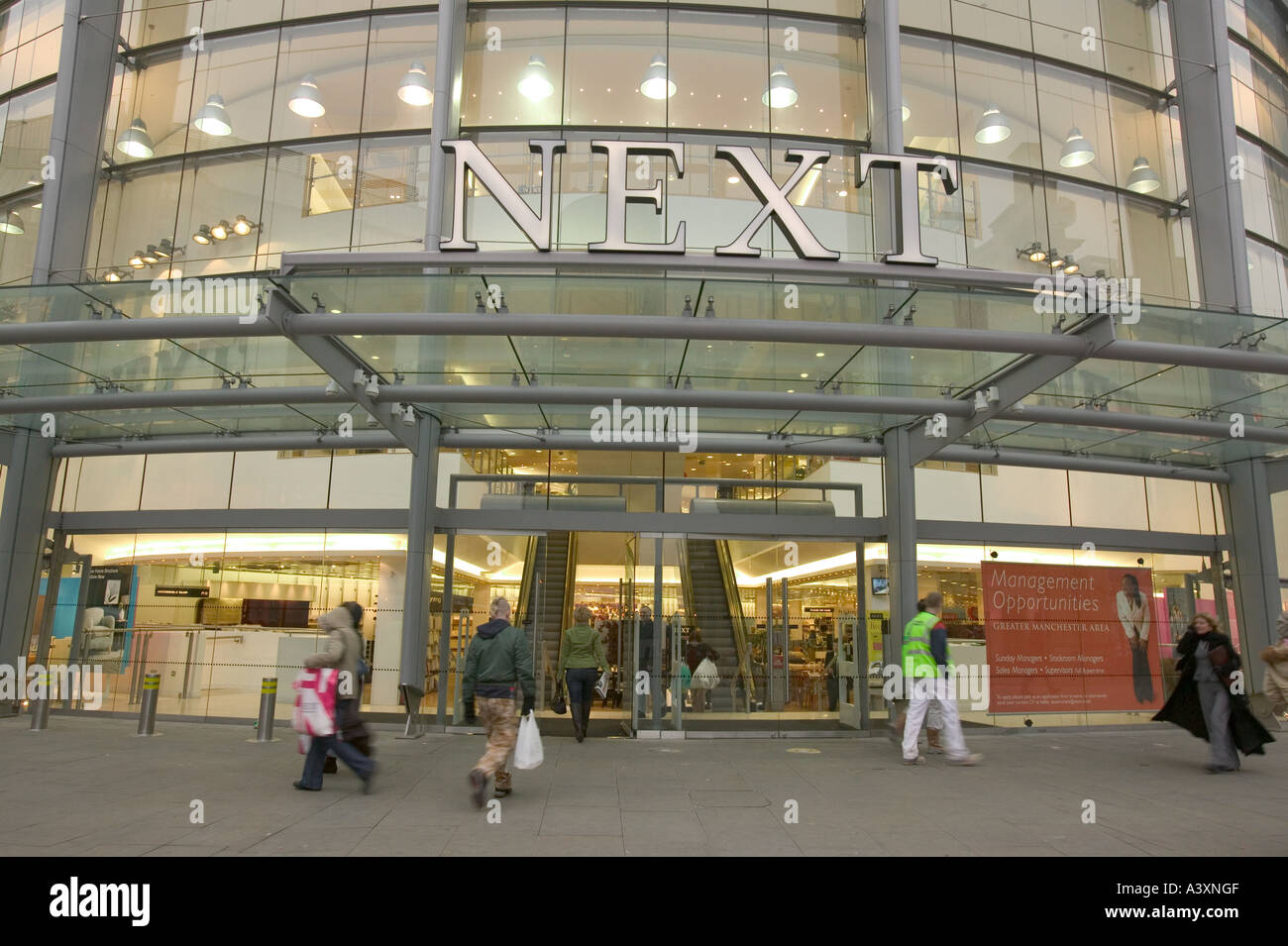 The Next store in Manchester city center, UK Stock Photo - Alamy