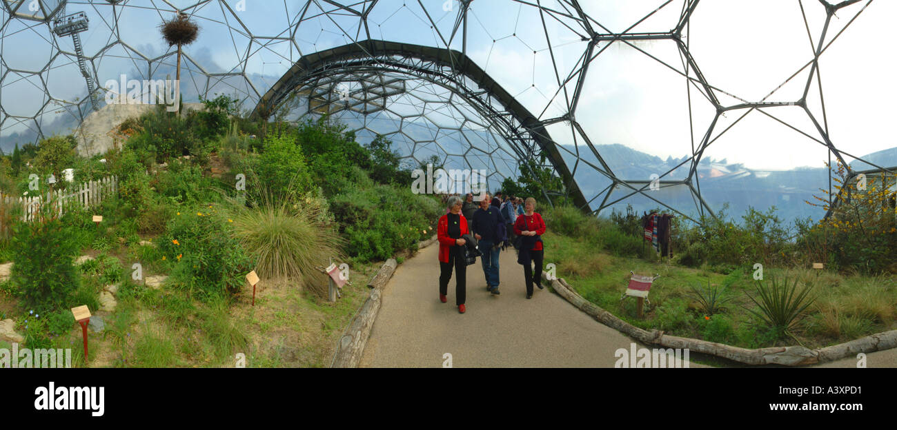 Interior view eden project hi-res stock photography and images - Alamy