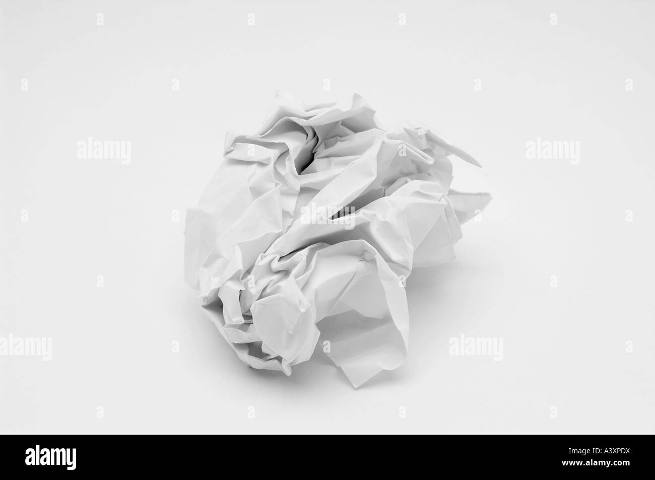 Crumpled paper ball hi-res stock photography and images - Alamy