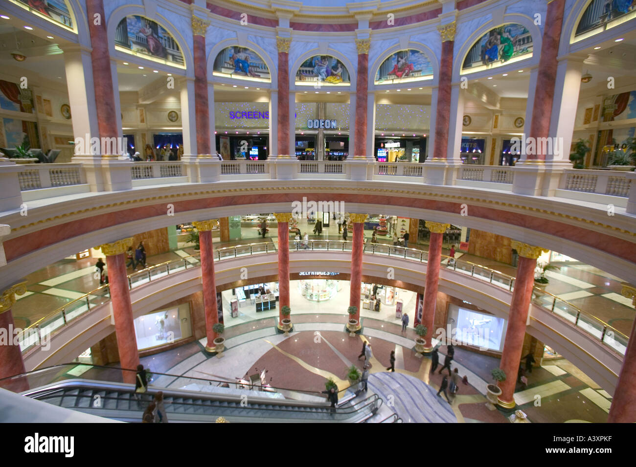 the Trafford centre, a shooping complex in Manchester, UK Stock Photo ...