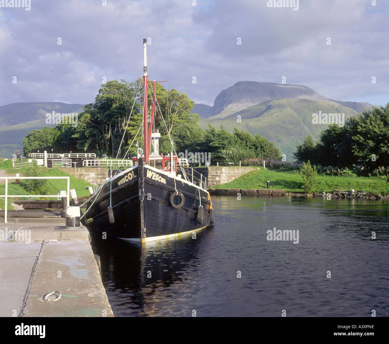 Ben Nevis From Corpach Stock Photo - Alamy