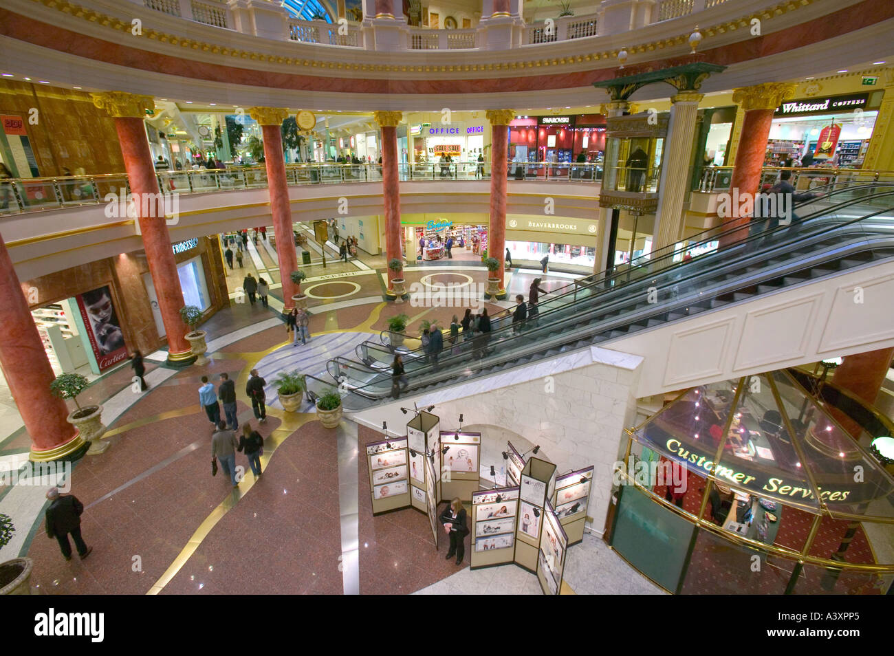 The Trafford Centre shopping complex, Manchester, UK Stock Photo - Alamy