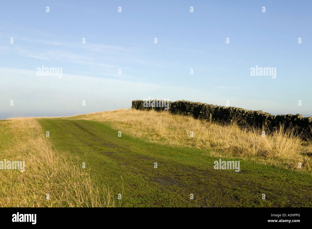 Wall by muddy track hi-res stock photography and images - Alamy