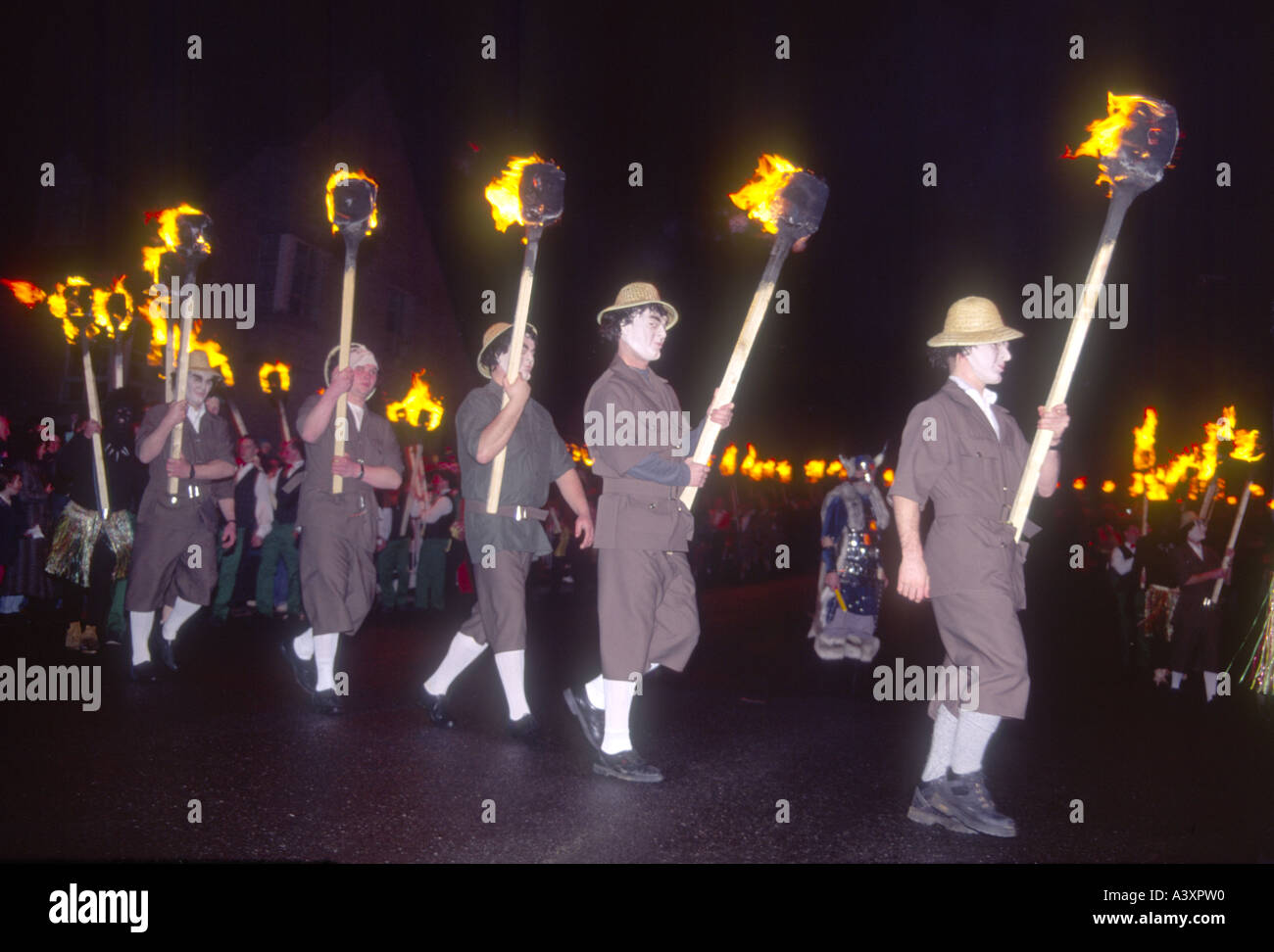 Shetland Isles Fire Festival Stock Photo - Alamy