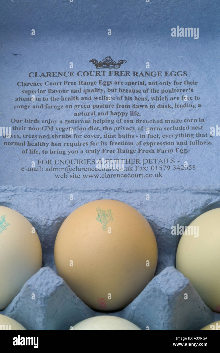 rare breed free range eggs from Old Cotswold Legbar chickens Stock ...
