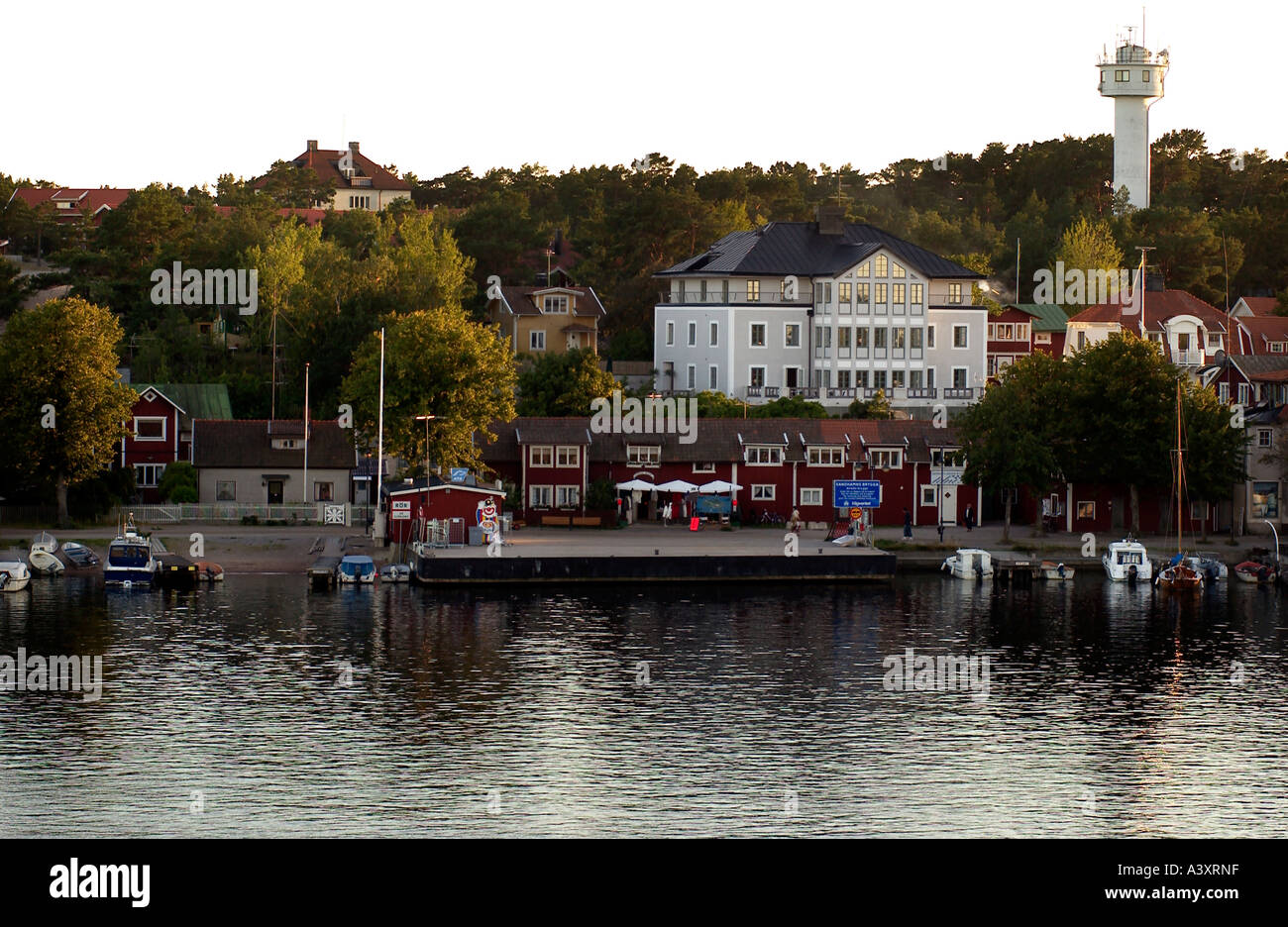 Sandhamn Stockholm Sweden a popular harbour in the Stockholm ...