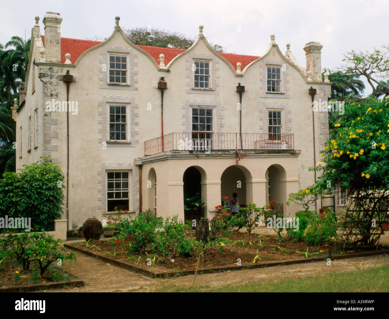 Barbados. St.Nicholas Abbey Stock Photo - Alamy