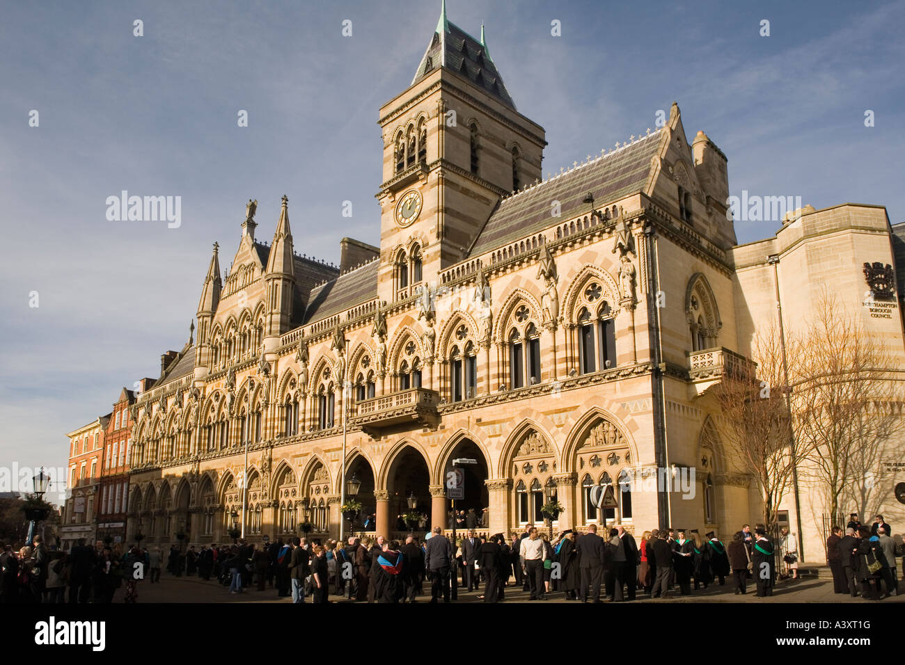 England. Northampton. Guildhall Stock Photo - Alamy