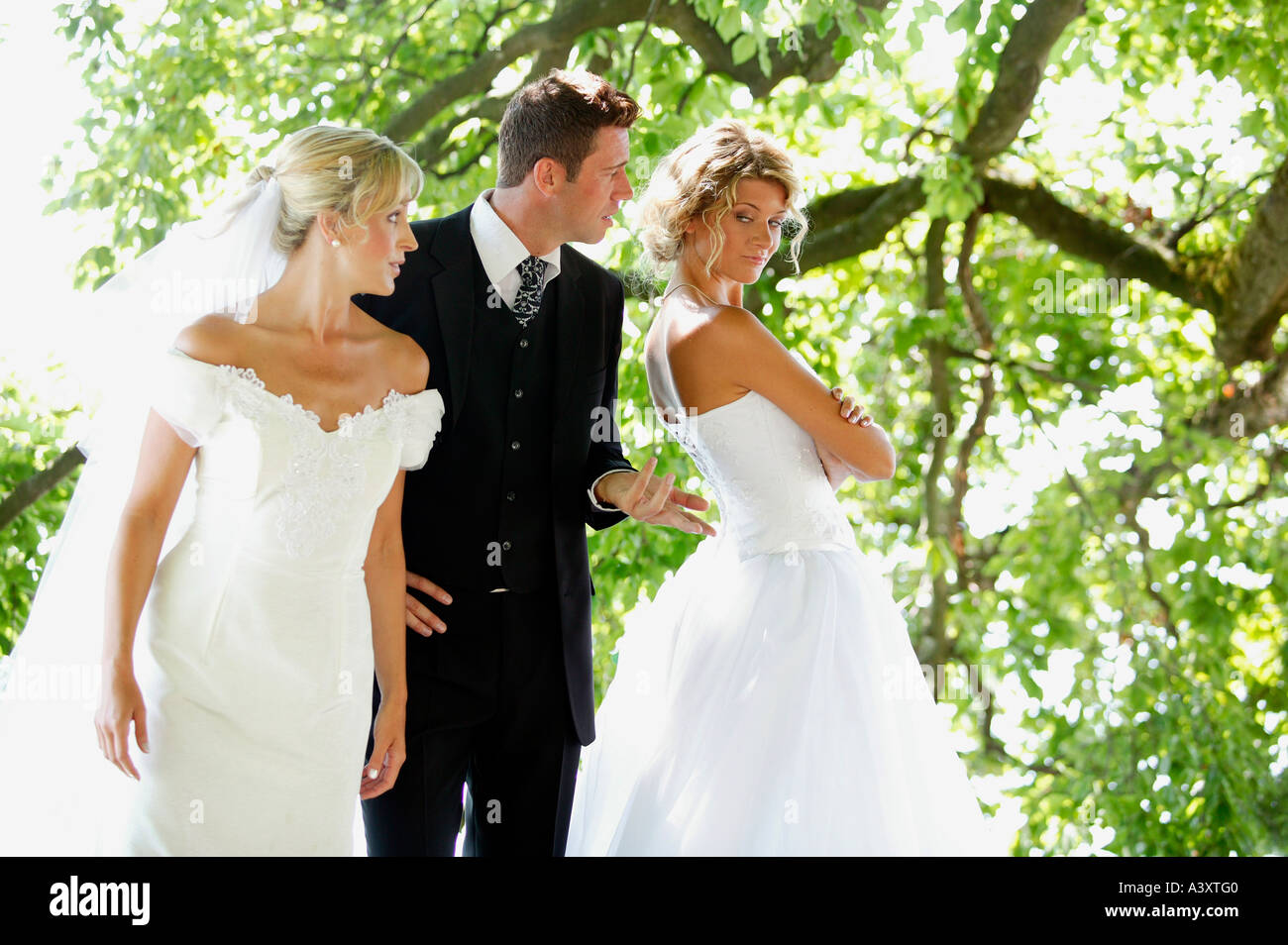 Man With Two Wives High Resolution Stock Photography and Images - Alamy