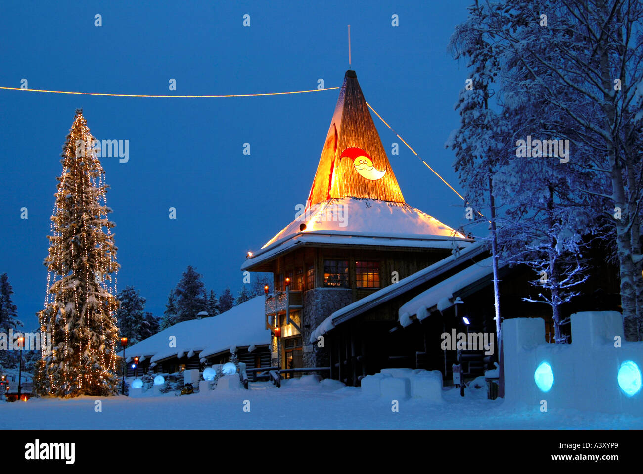 Finland santa claus hi-res stock photography and images - Alamy