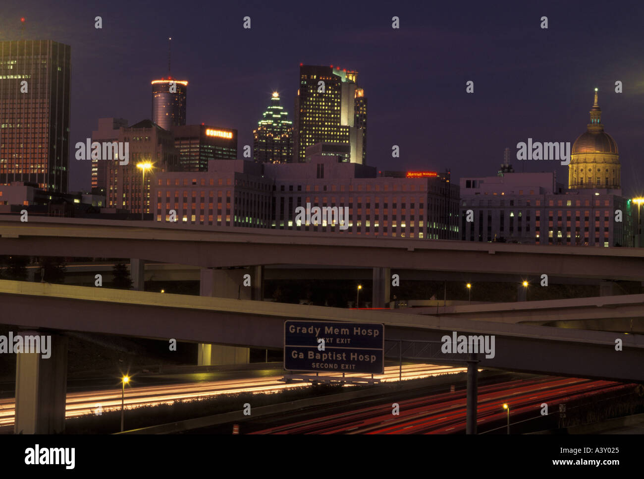 Atlanta skyline 20 georgia hi-res stock photography and images - Alamy
