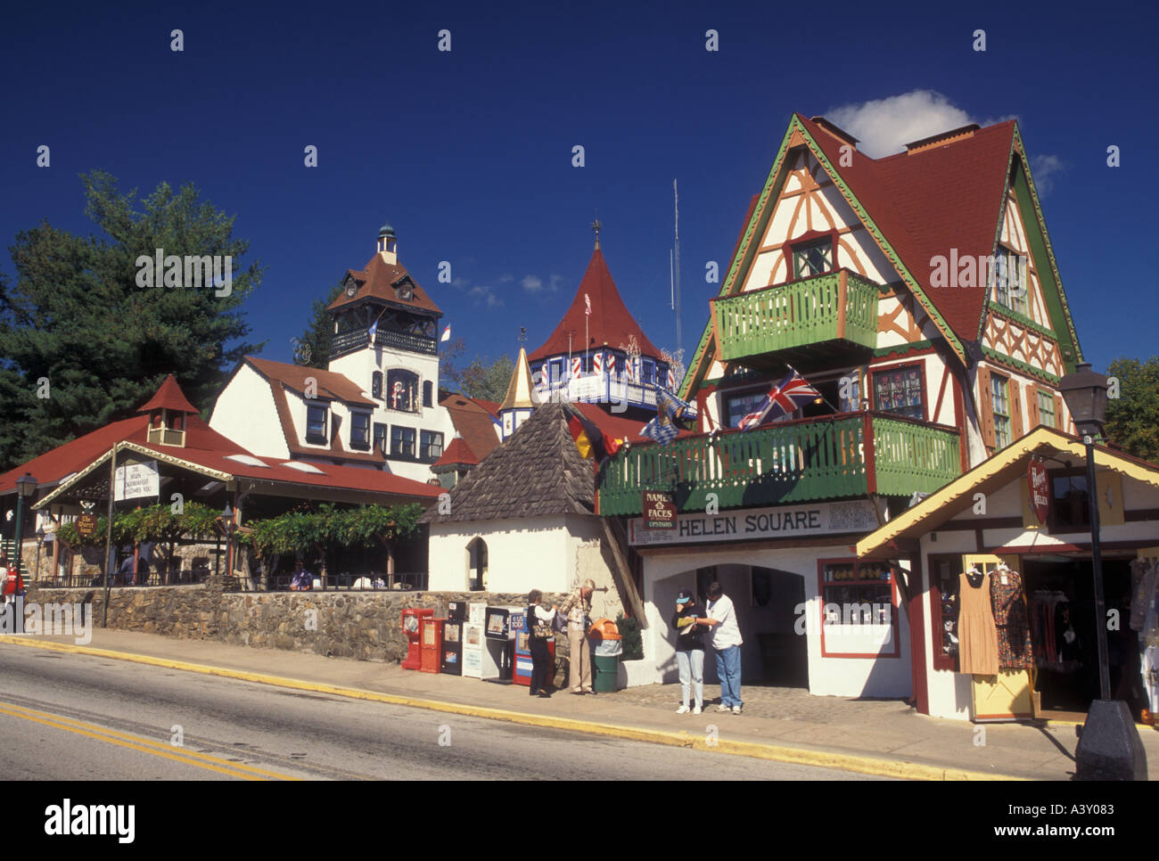 Downtown helen ga hi-res stock photography and images - Alamy