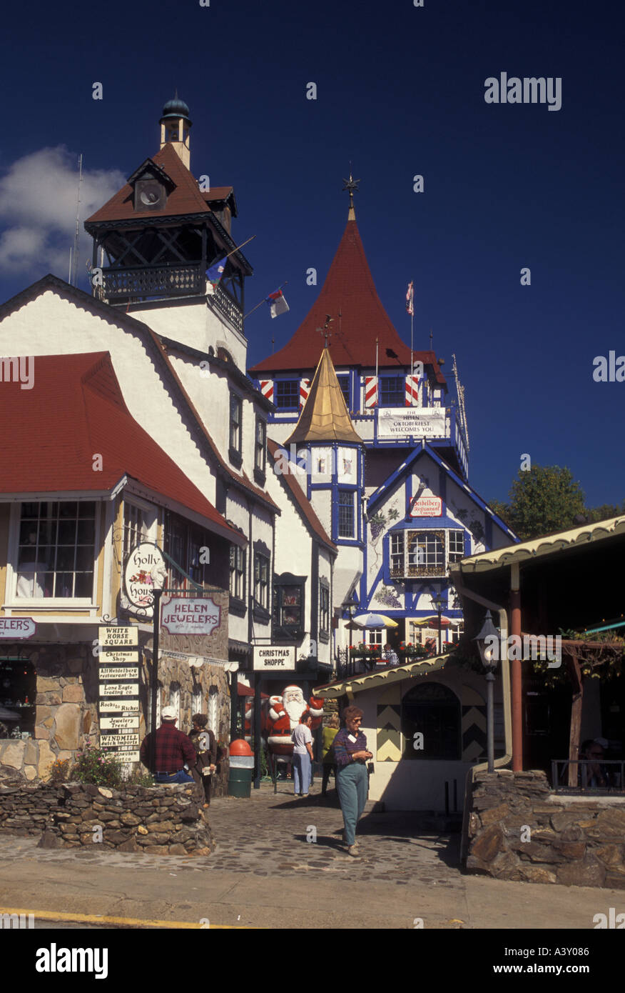 Downtown helen georgia hi-res stock photography and images - Alamy