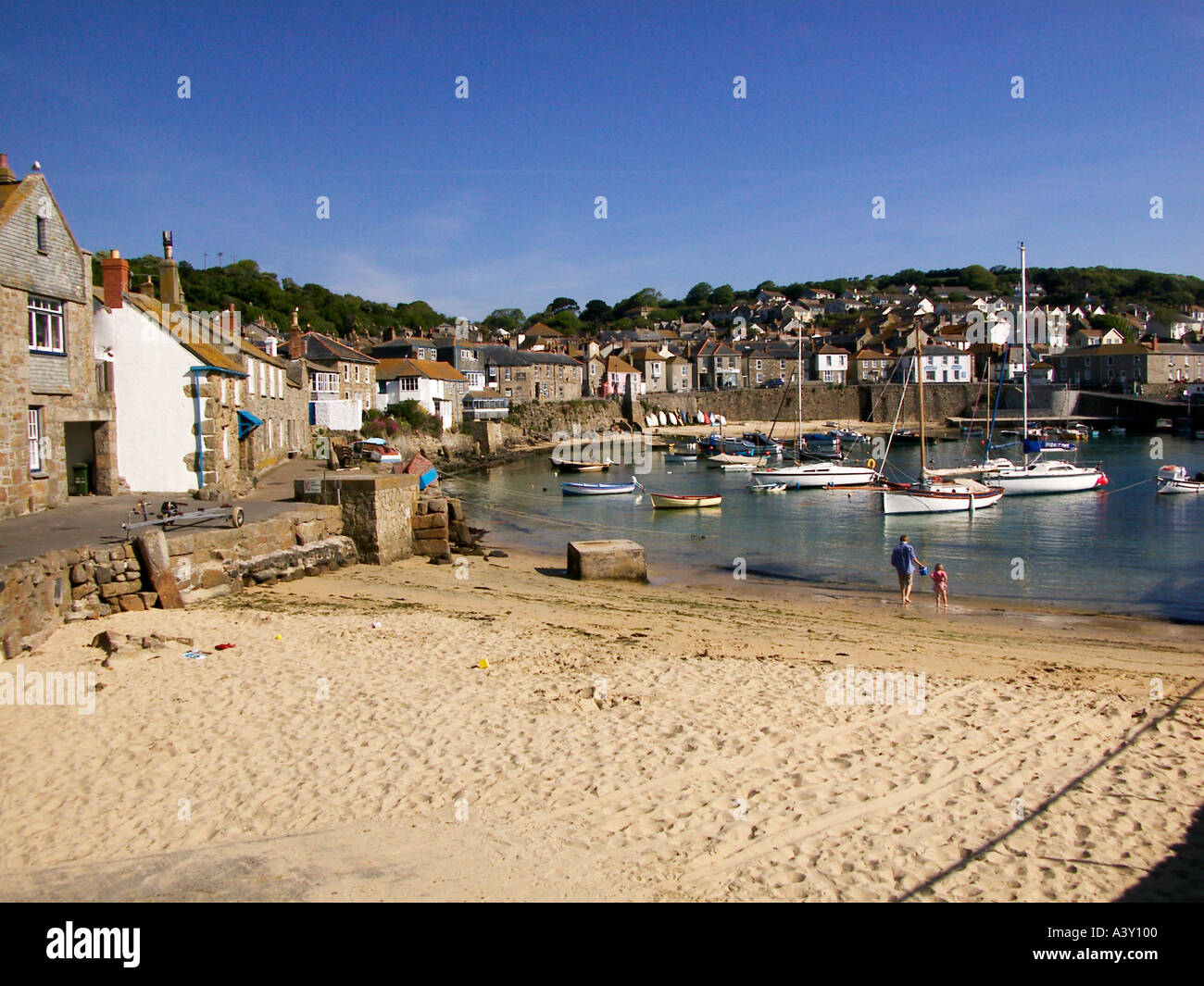 Mousehole in Cornwall Stock Photo - Alamy