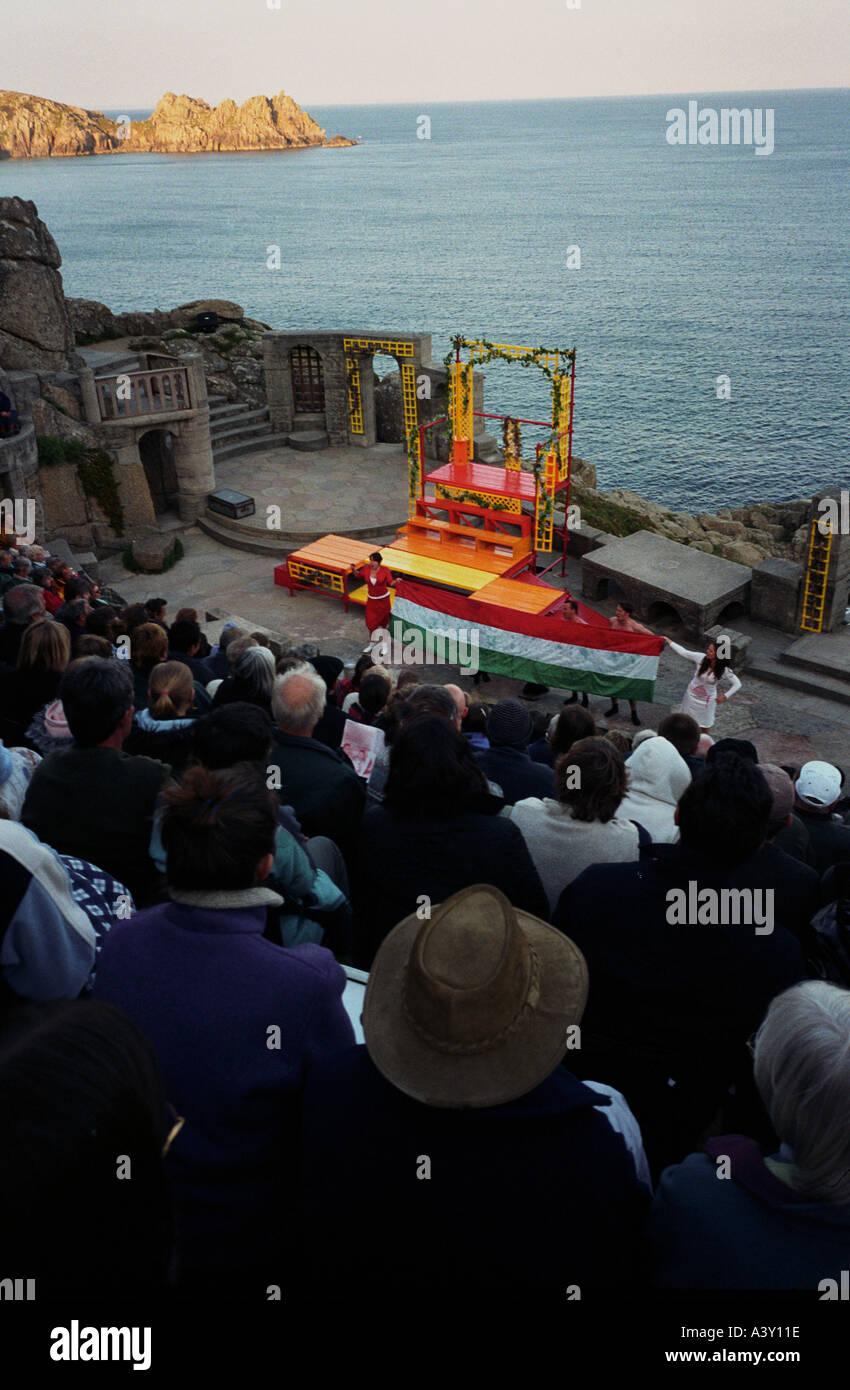 Minack theatre sunset hi-res stock photography and images - Alamy