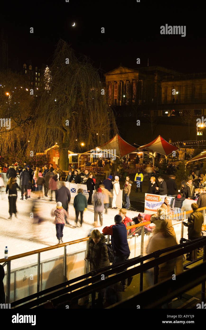 dh Princes Street Gardens PRINCES ST GARDENS EDINBURGH Winter ...