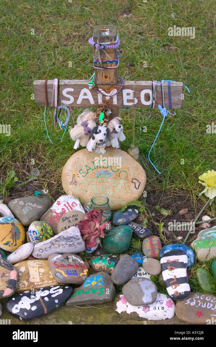 Sambos grave, a negro slave who died and was buried in unconsecrated ...