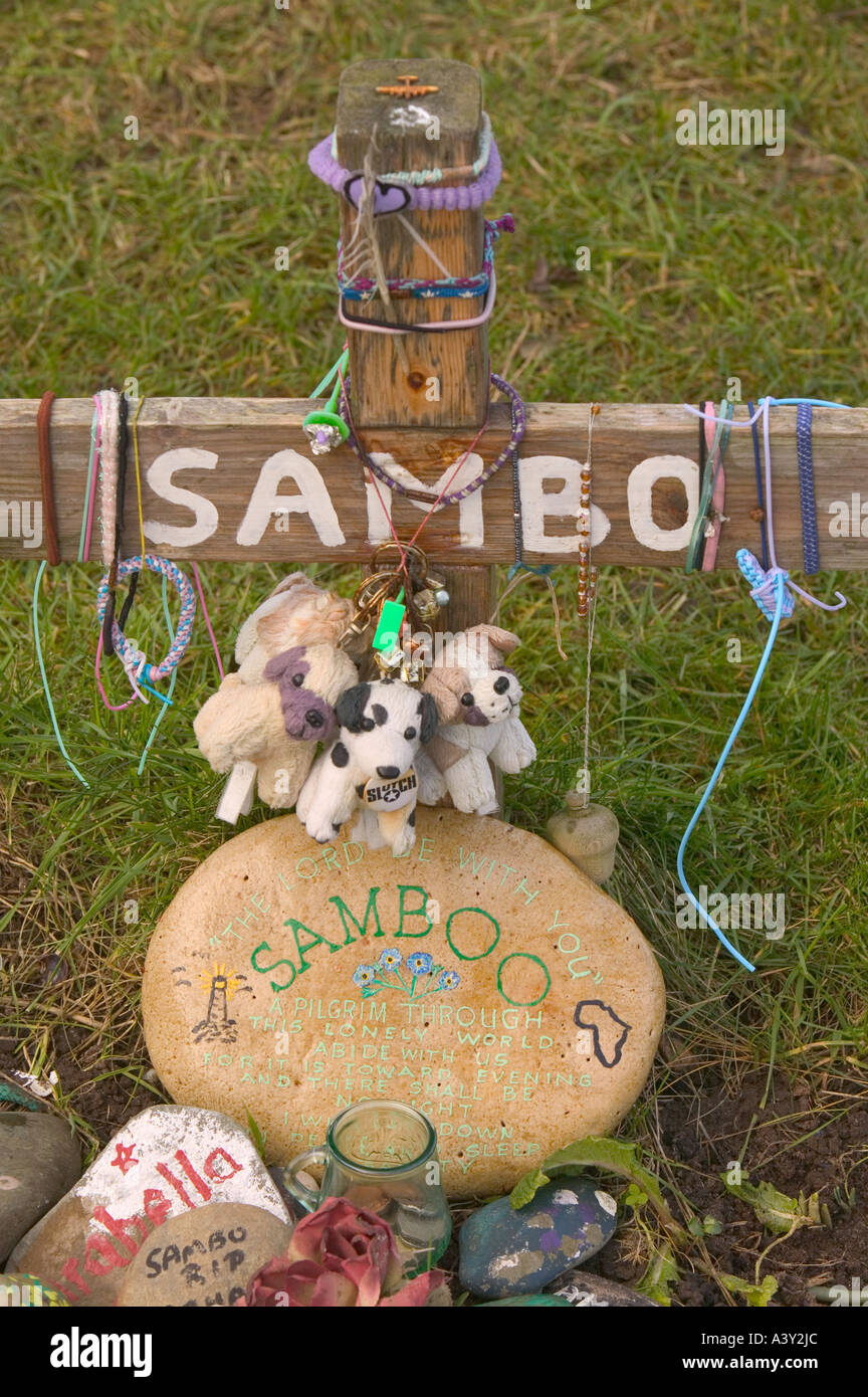 Sambos grave, a negro slave who died and was buried in unconsecrated ...