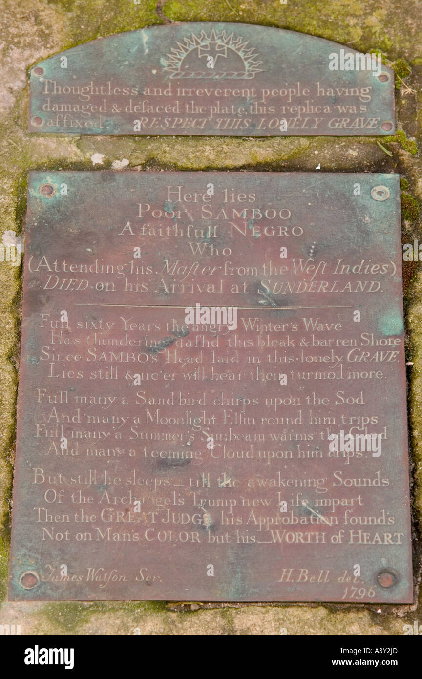 Sambos grave, a negro slave who died and was buried in unconsecrated ...