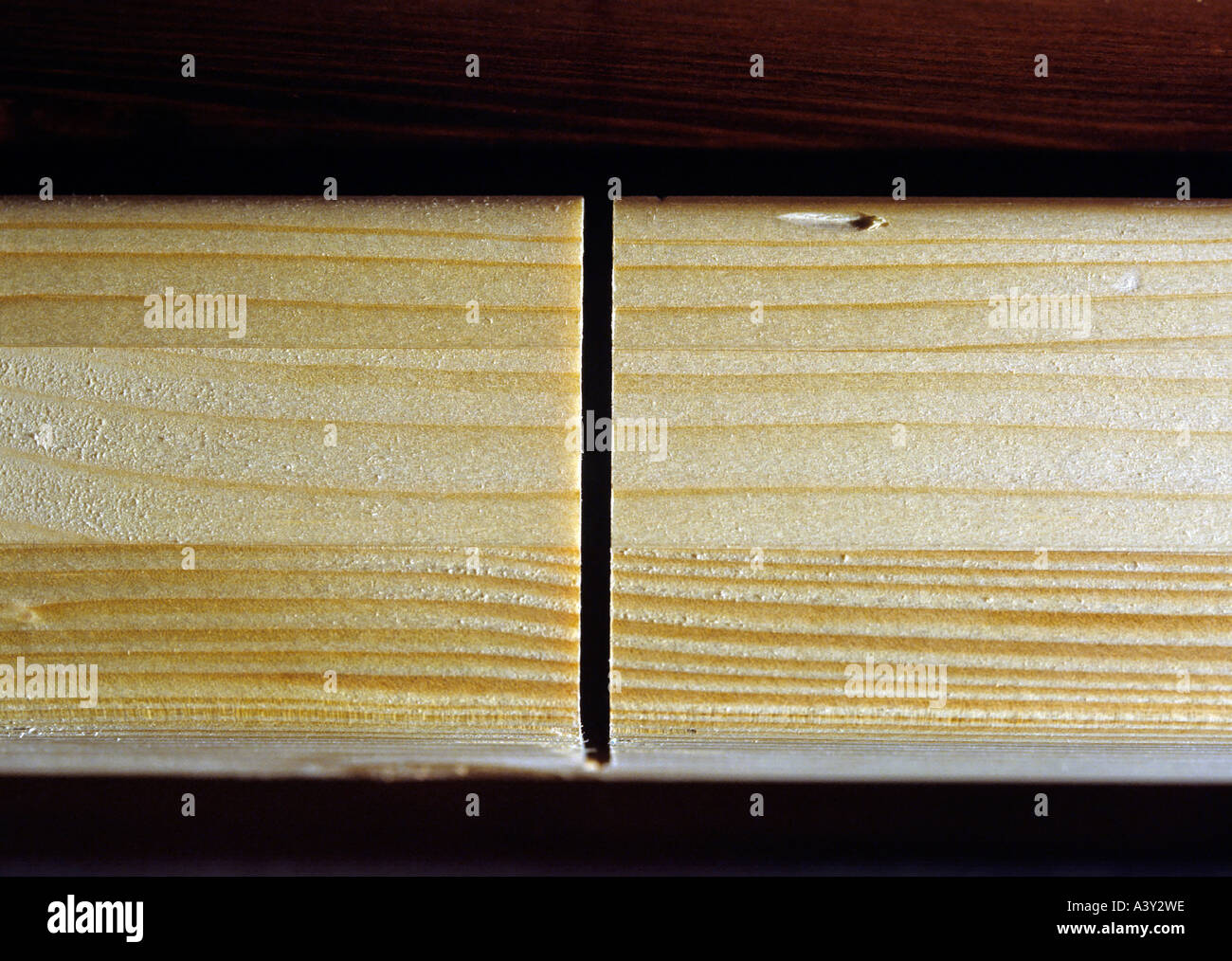 correct cut off angle in timberbeam Stock Photo - Alamy
