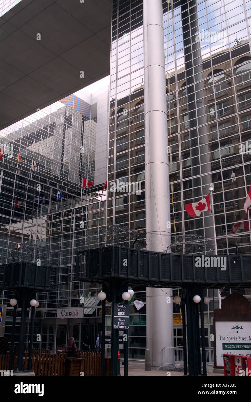 Ottawa City building complex architecture Stock Photo - Alamy