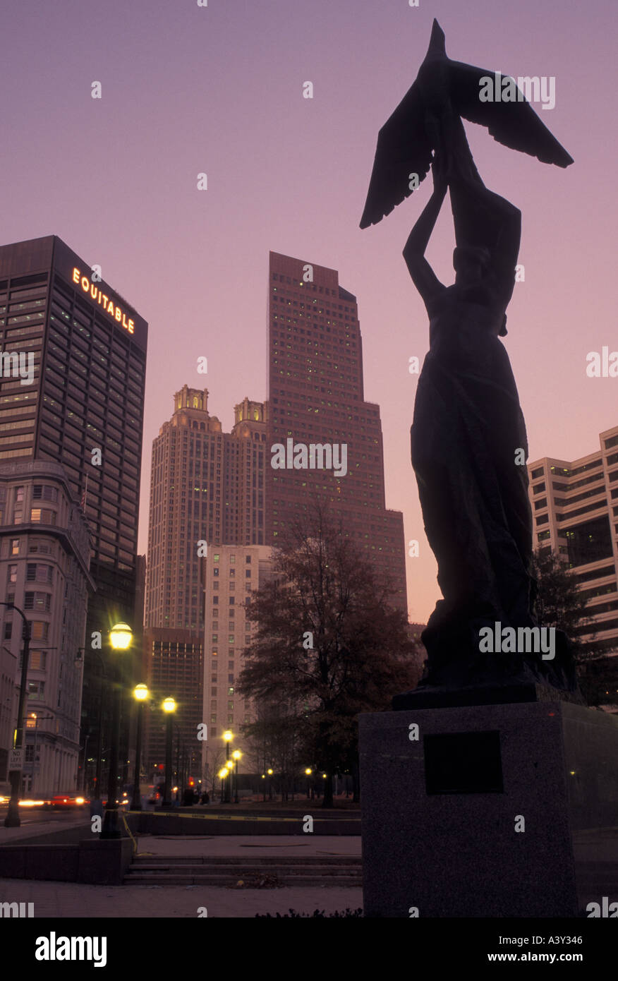 Atlanta phoenix statue hi-res stock photography and images - Alamy