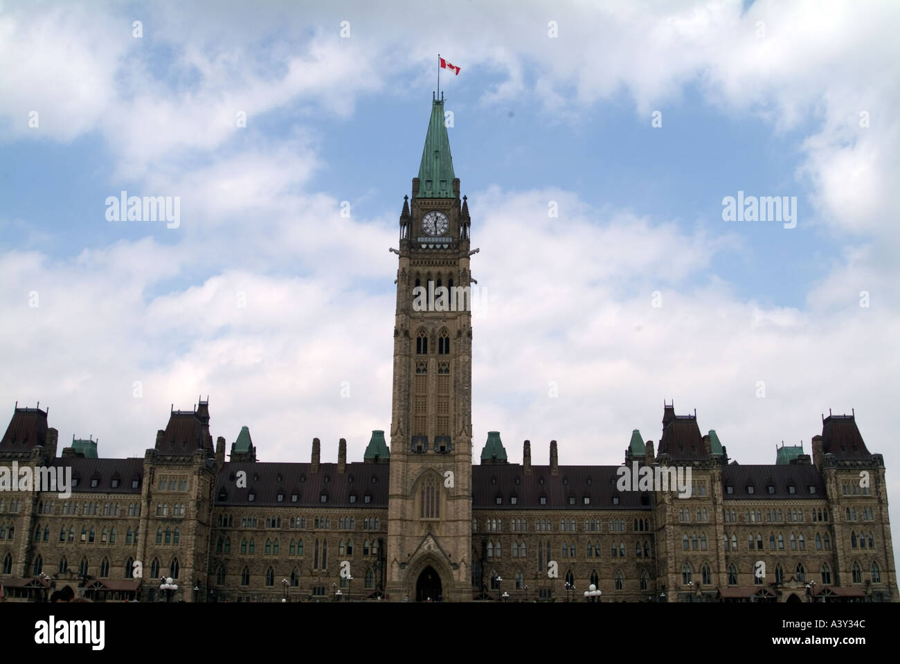 Ottawa Canada parliament buildings House of Commons Senate Peace Tower ...
