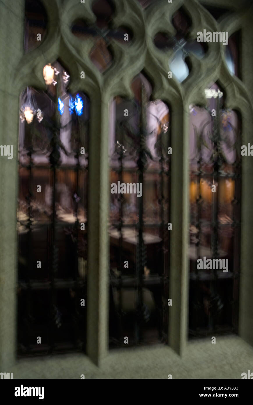 Glass windows House of Commons Parliament Buildings Ottawa Canada Stock ...
