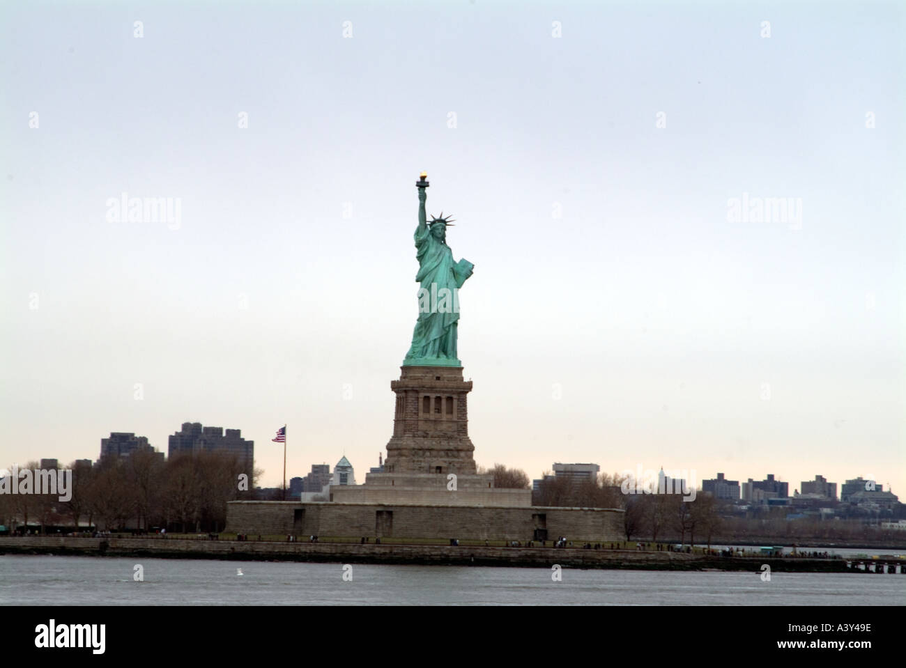 Statue of Liberty front view New York City Stock Photo - Alamy