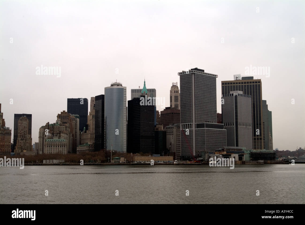 Front ferry view port New York City Stock Photo - Alamy