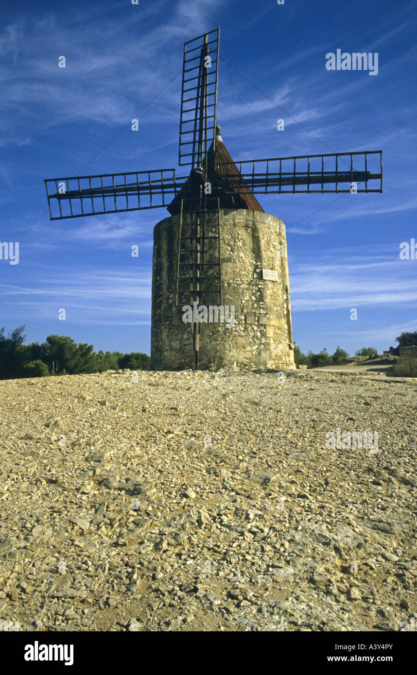 old mill, France, Provence Stock Photo - Alamy