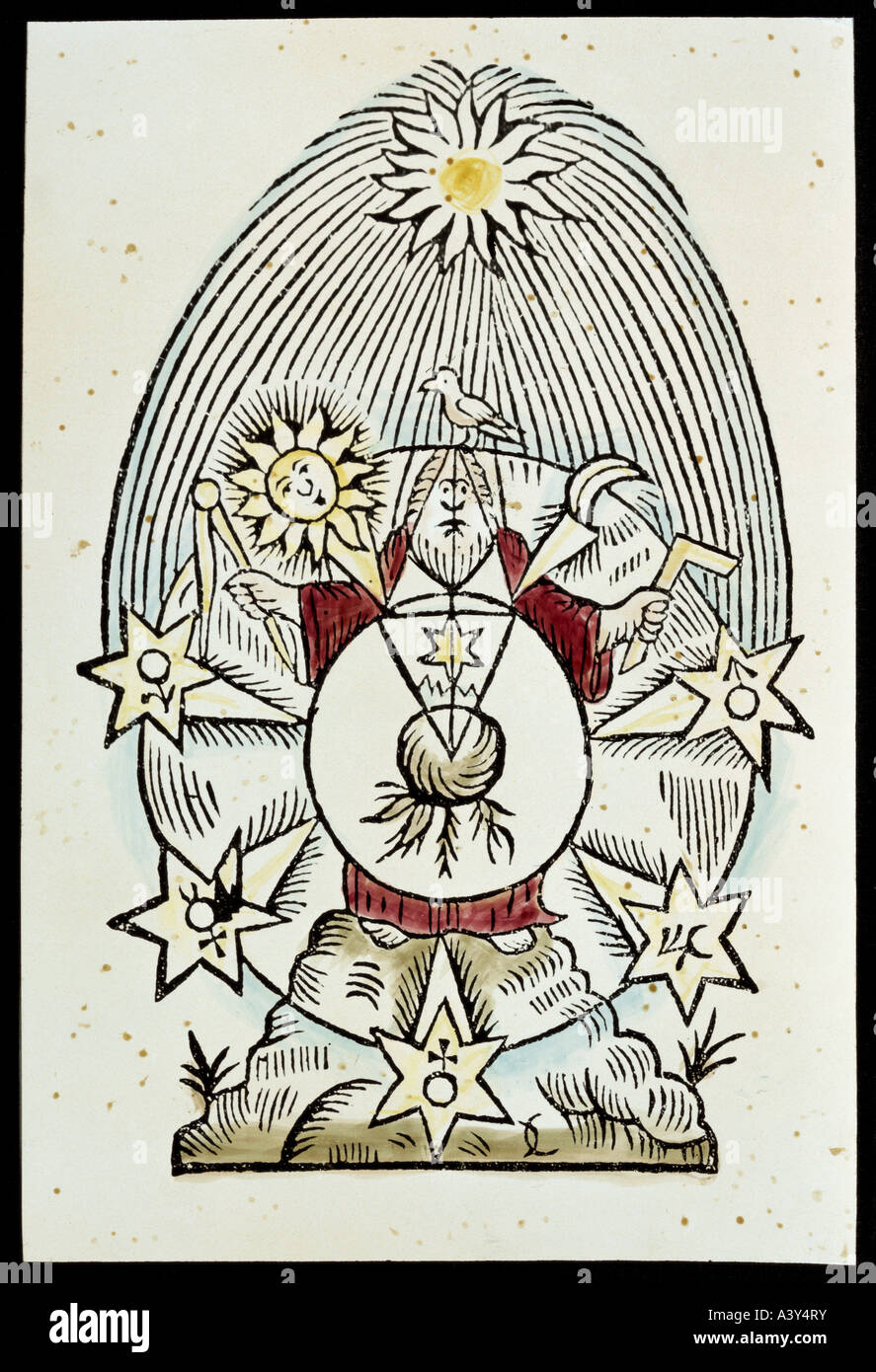 superstition, seal, "Figura cabalistica", typ image, from "Aperta ...