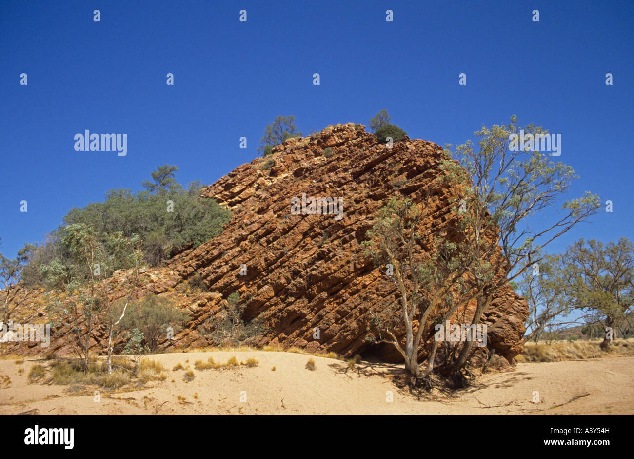 Rocks, Australia, Northern Territory, MacDonnell Ranges Stock Photo - Alamy