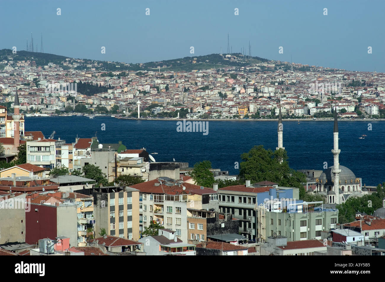 istanbul cityscape view Stock Photo - Alamy