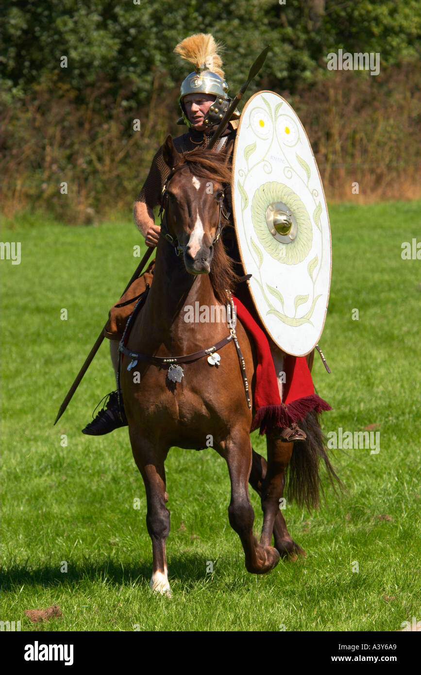 Roman soldier horse hi-res stock photography and images - Alamy