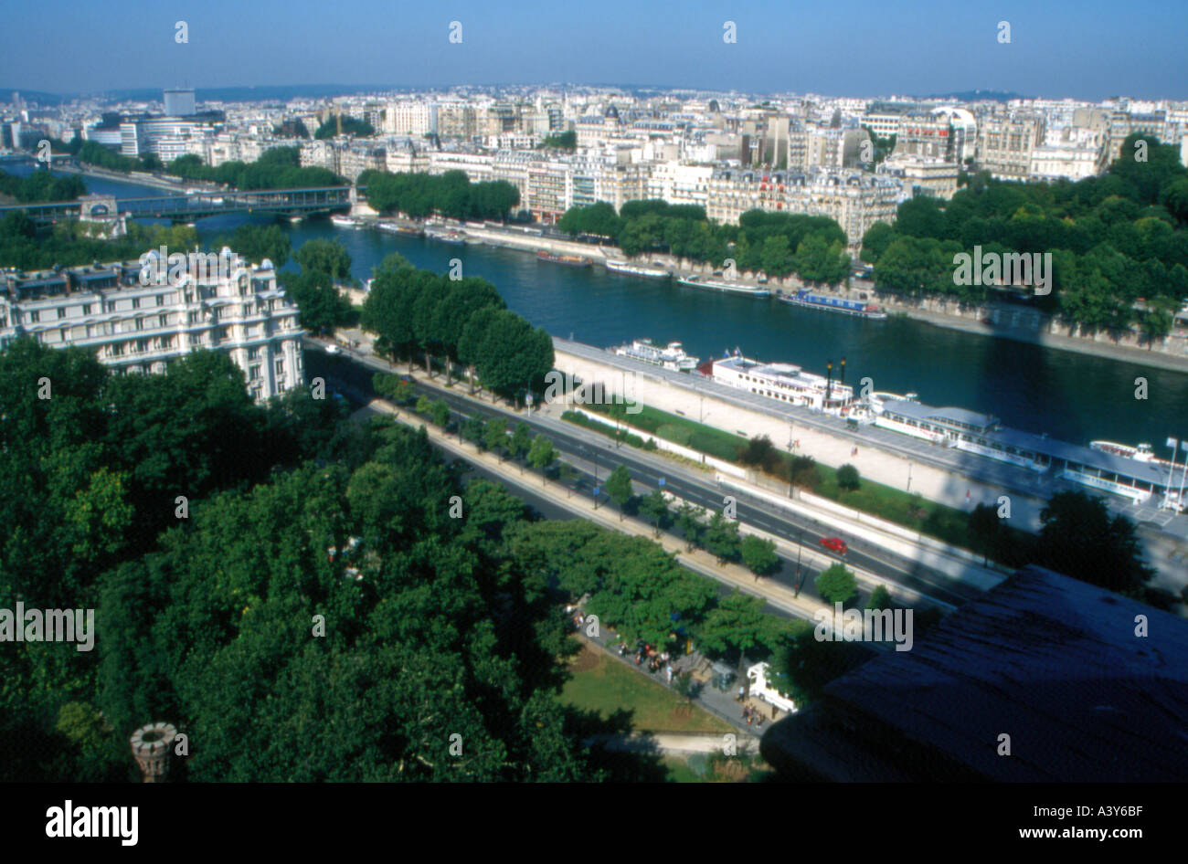 eifel tower shadow paris france Stock Photo - Alamy
