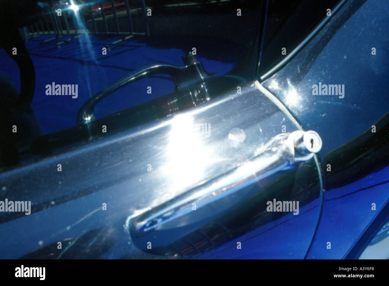british classic car mercedes benz handle door Stock Photo - Alamy