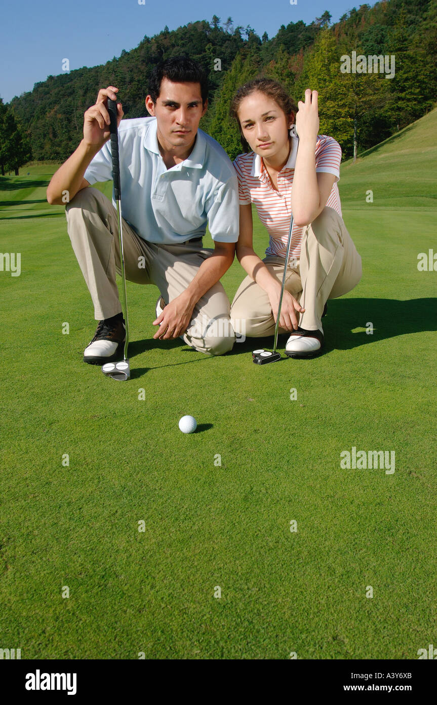 Woman judging couple hi-res stock photography and images - Alamy