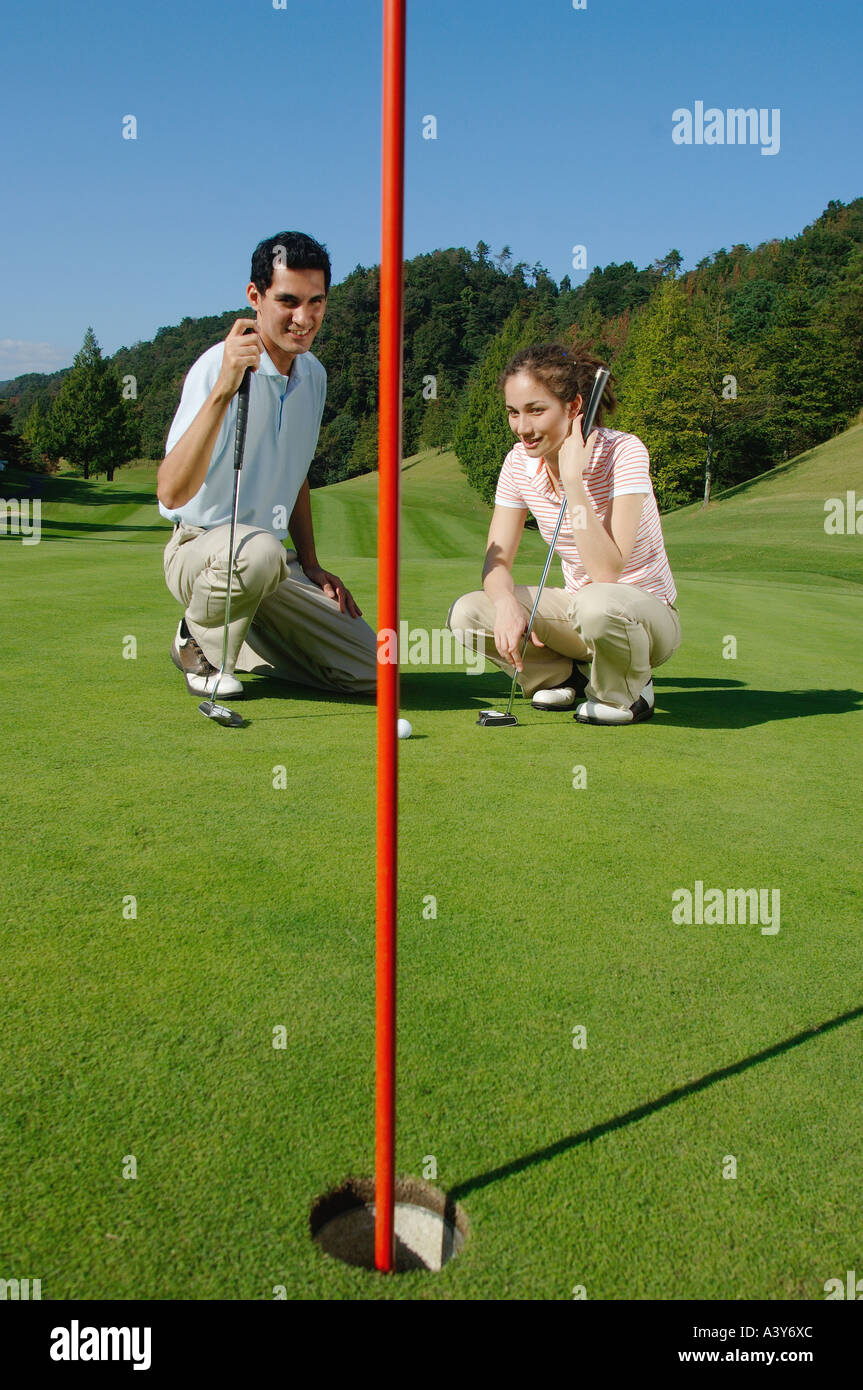 Woman judging couple hi-res stock photography and images - Alamy