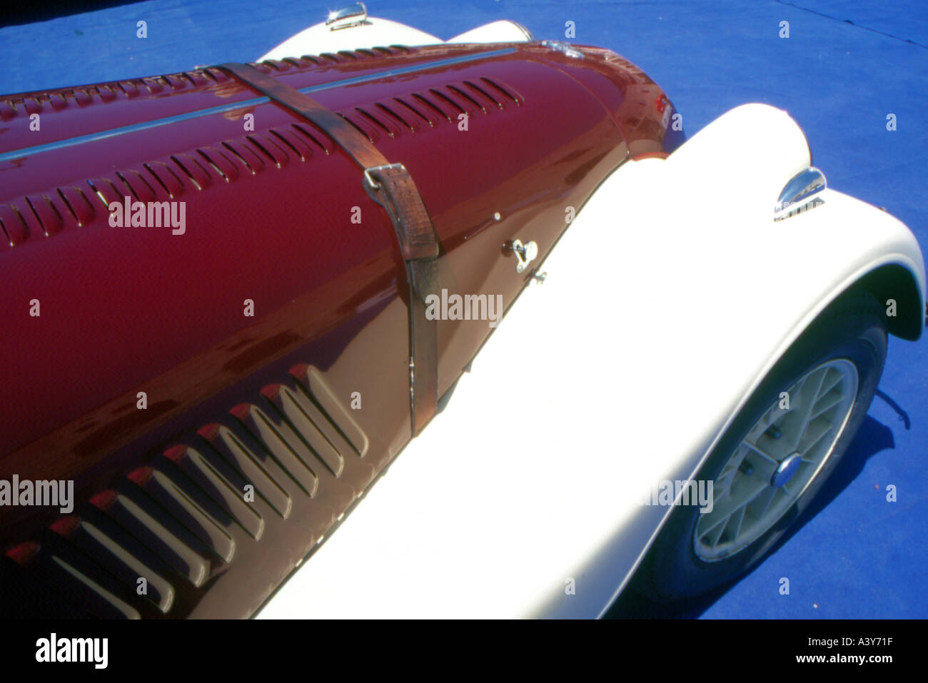 british classic car MG morgan Stock Photo - Alamy